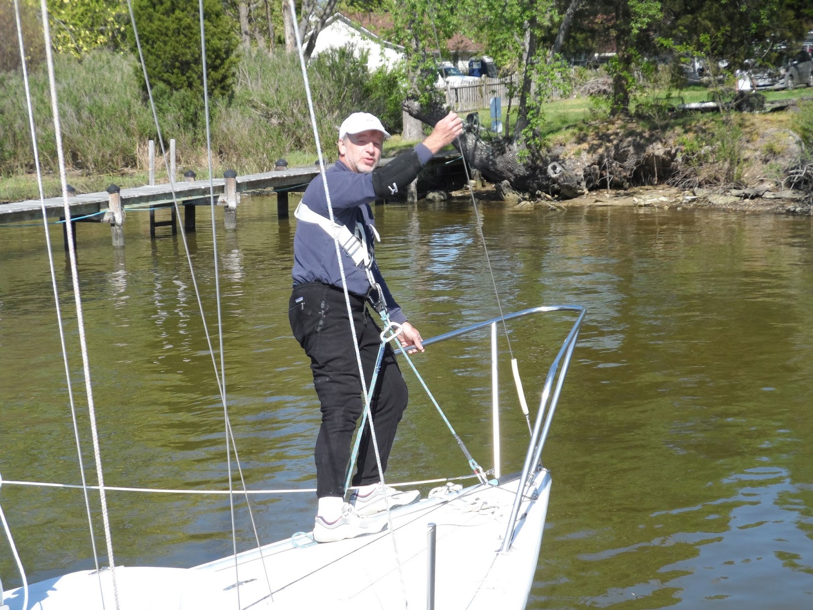 Safety Tethers, Jacklines, Anchor points | Sailboat Owners Forums