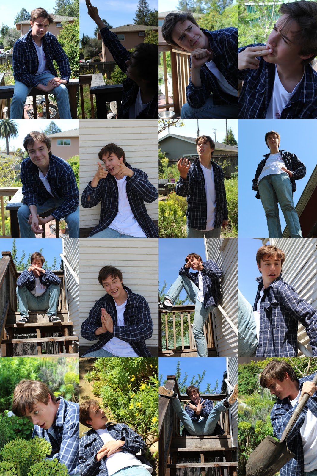 Jack Koski Photography: Portrait Contact Sheets