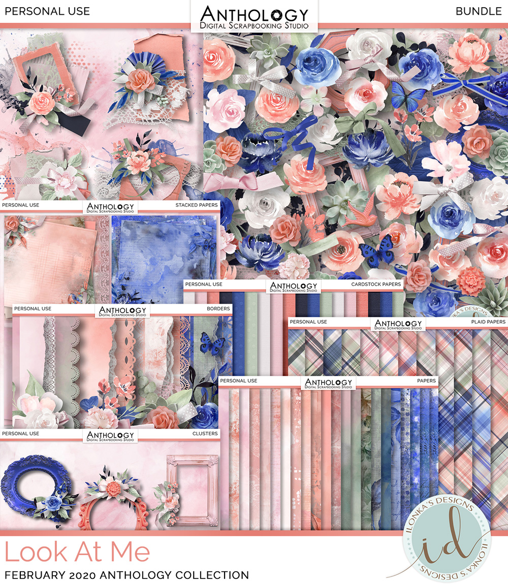 Artistic Creative Designs : Digital Scrapbooking Studio Anthology Look ...