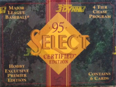 Sport Card Collectors: Breakin Wax:1995 Select Certified Baseball Pack ...