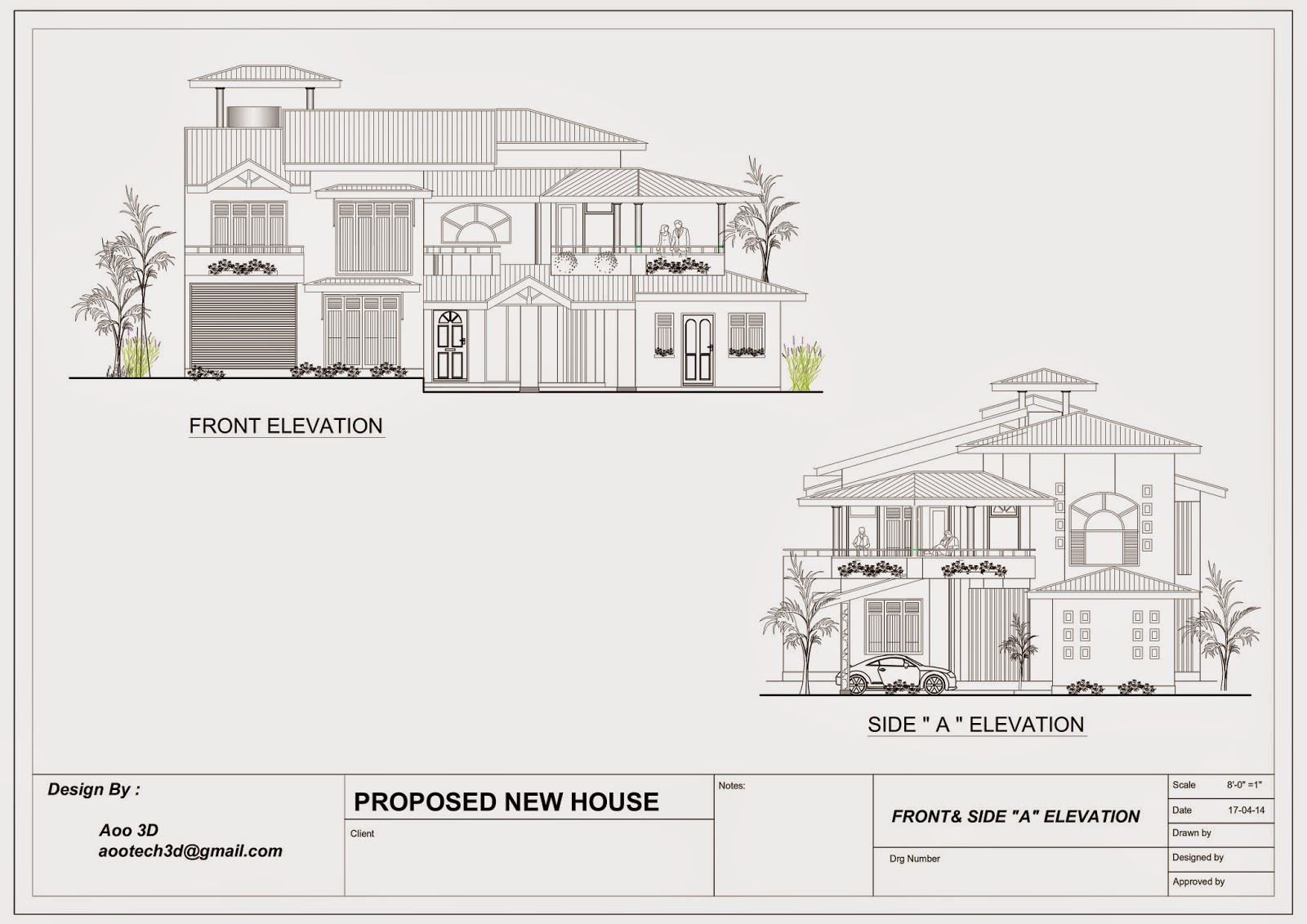 Sample Architectural Design | Aoo3D
