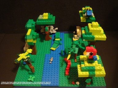 Save the Rainforest - Lego Creation