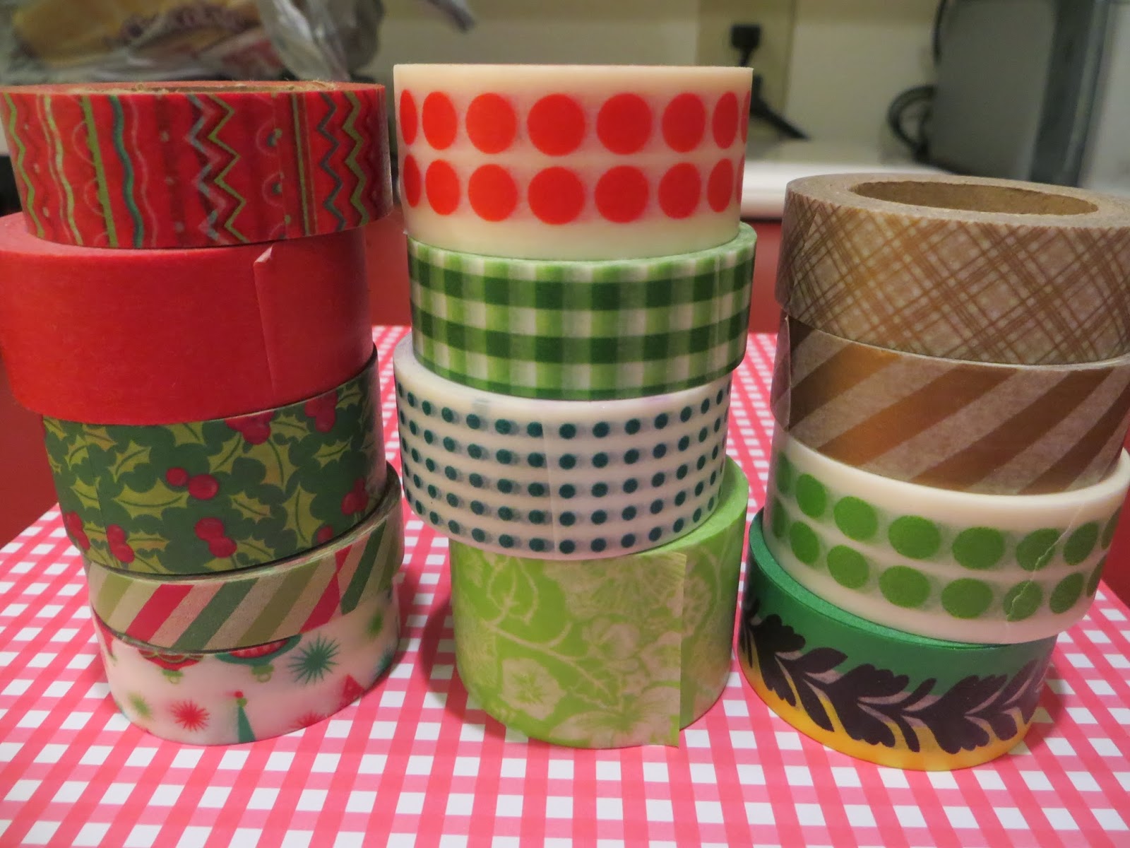 jillgoes: Washi Tape Christmas Trees