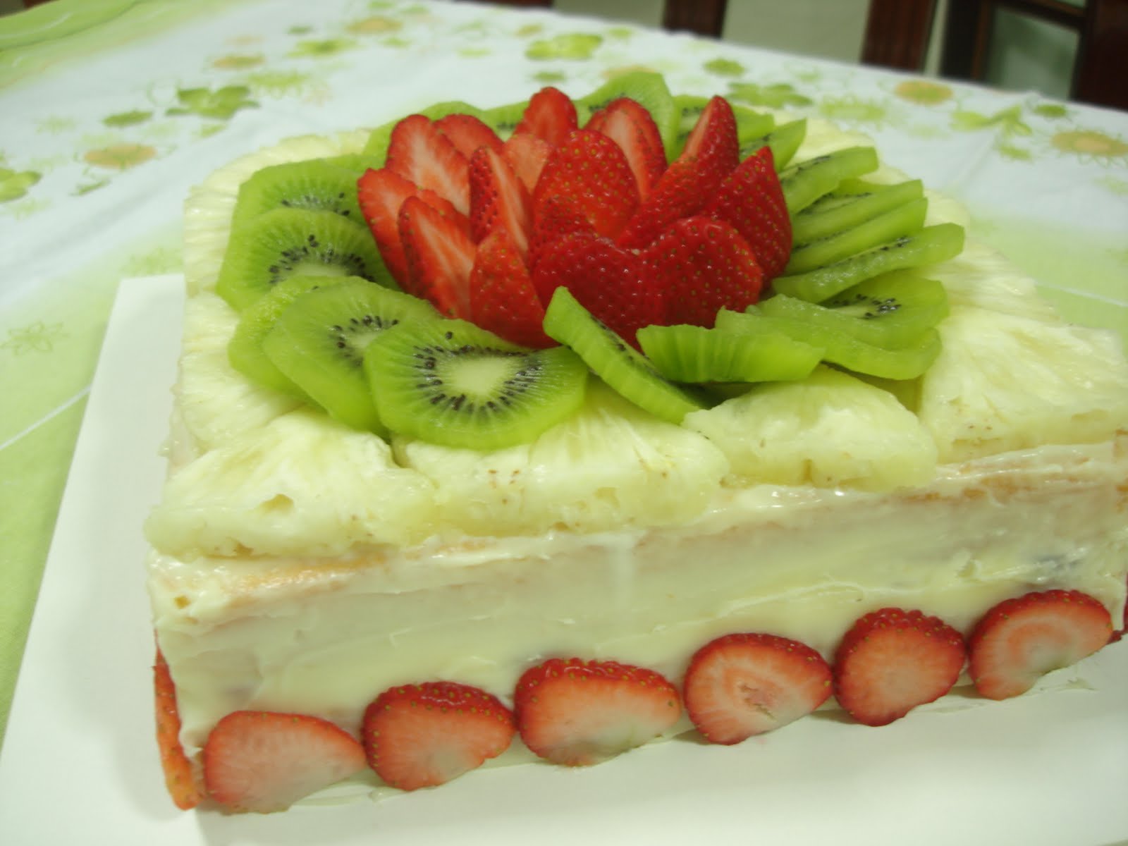 Receitinhas Lá de Casa: Bolo de Frutas