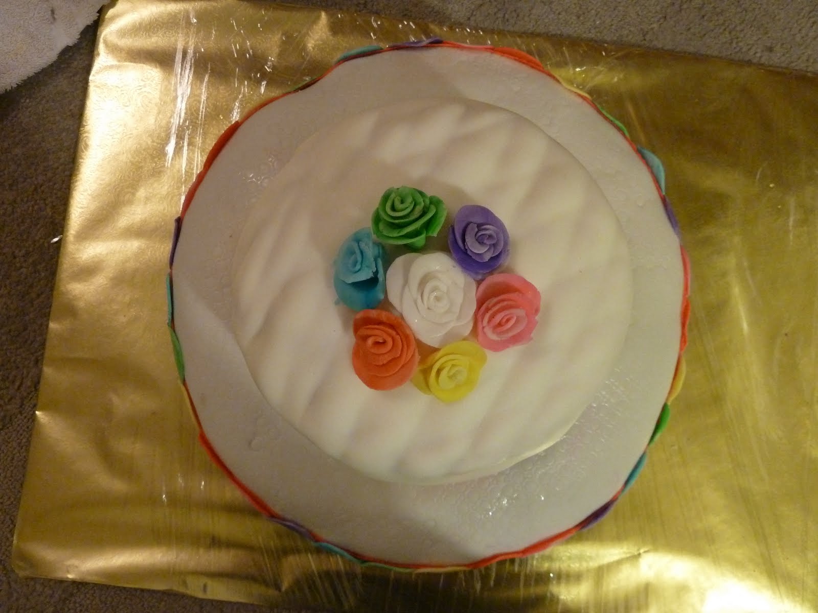 The Crafts Corner: Bakery Story - Retro theme birthday cake