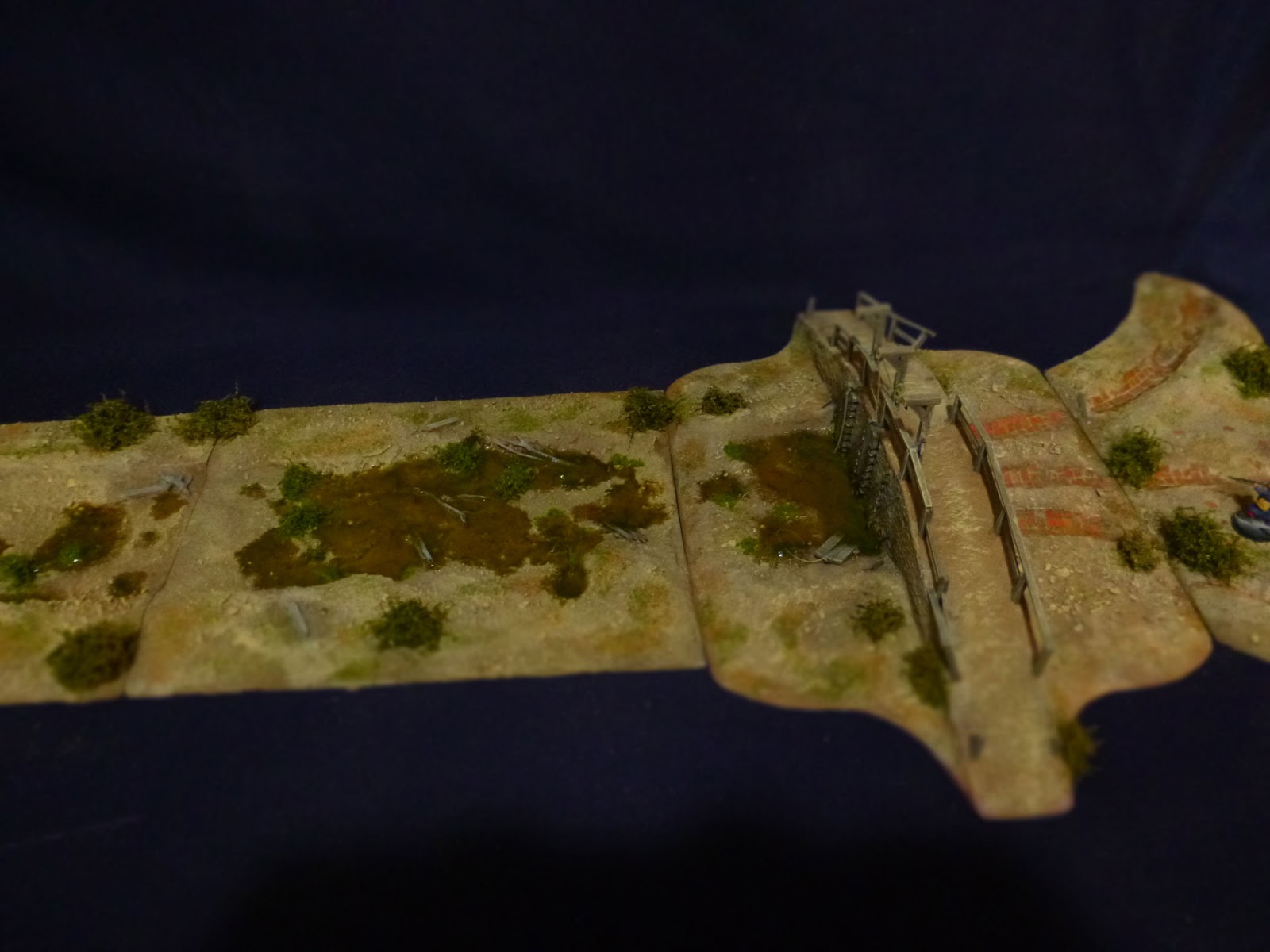 Decrepit DAM, abandoned Mexican village bldgs, & Indian dwellings ...