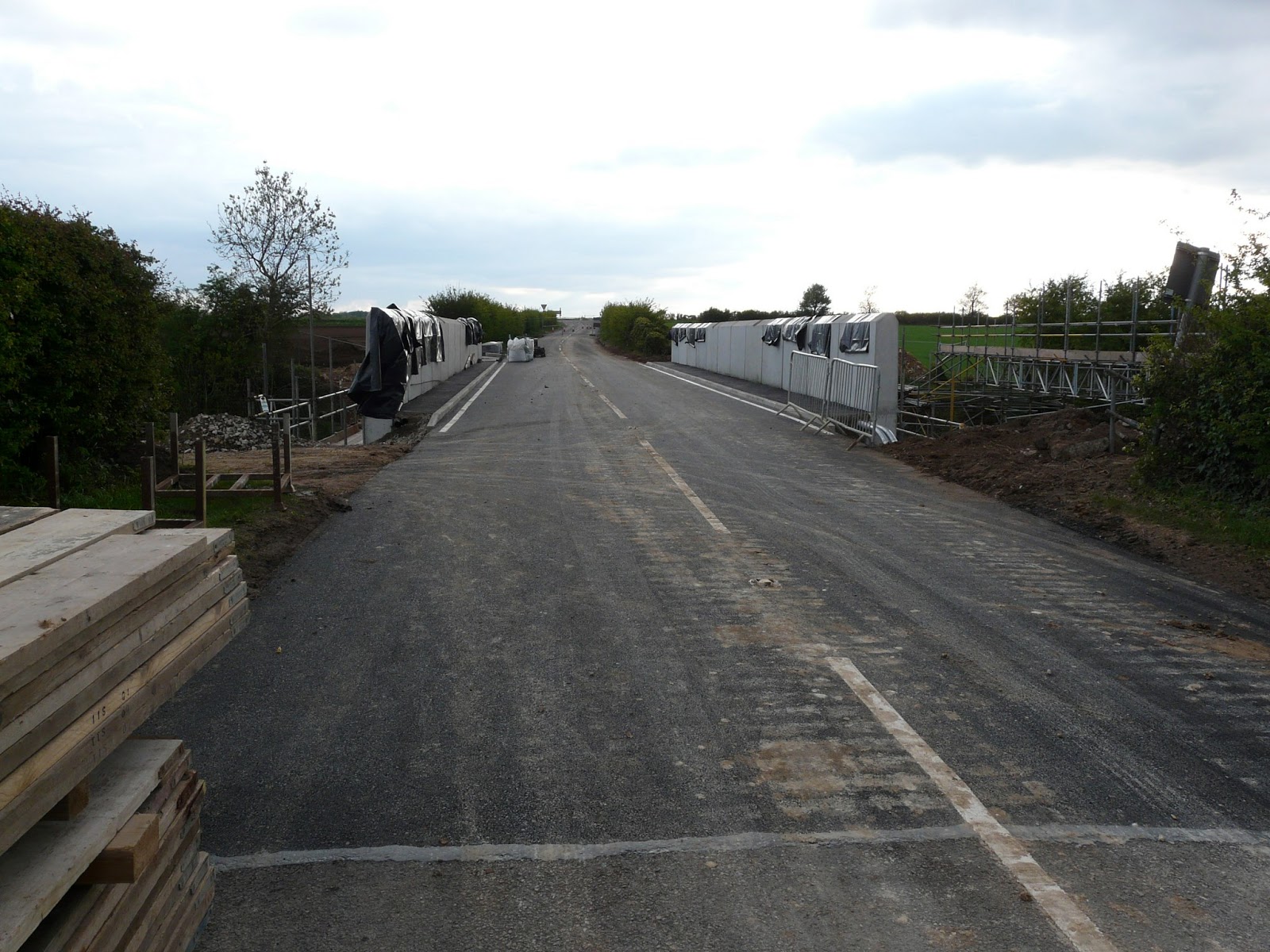 Nocton in Lincolnshire: Bridge Works