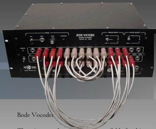 MATRIXSYNTH: Herb Deutsch's Moog Vocoder (Bode) 16-chan 327A Up for Auction