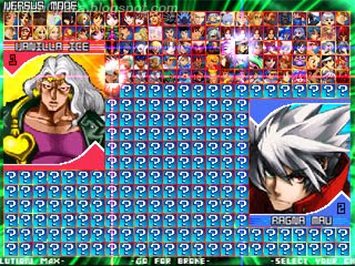 Mugen Characters: Screenpacks: Capcom Fighting Evolution Max