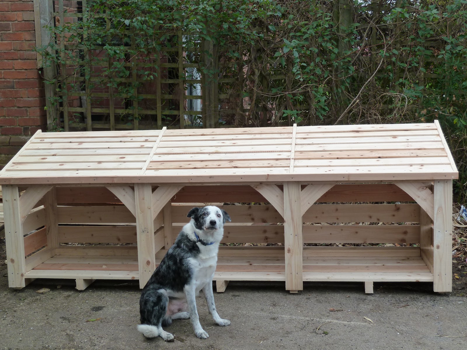 Wood Stores www.woodstores.co.uk: 3 bay log stores