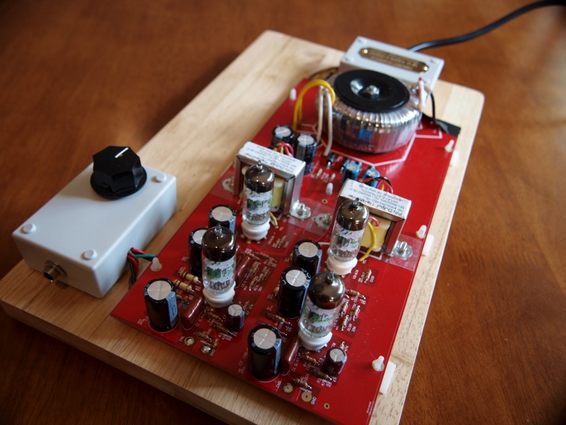 retro-thermionic: retro-Oatley 6J6 Headphone amp (take 2)