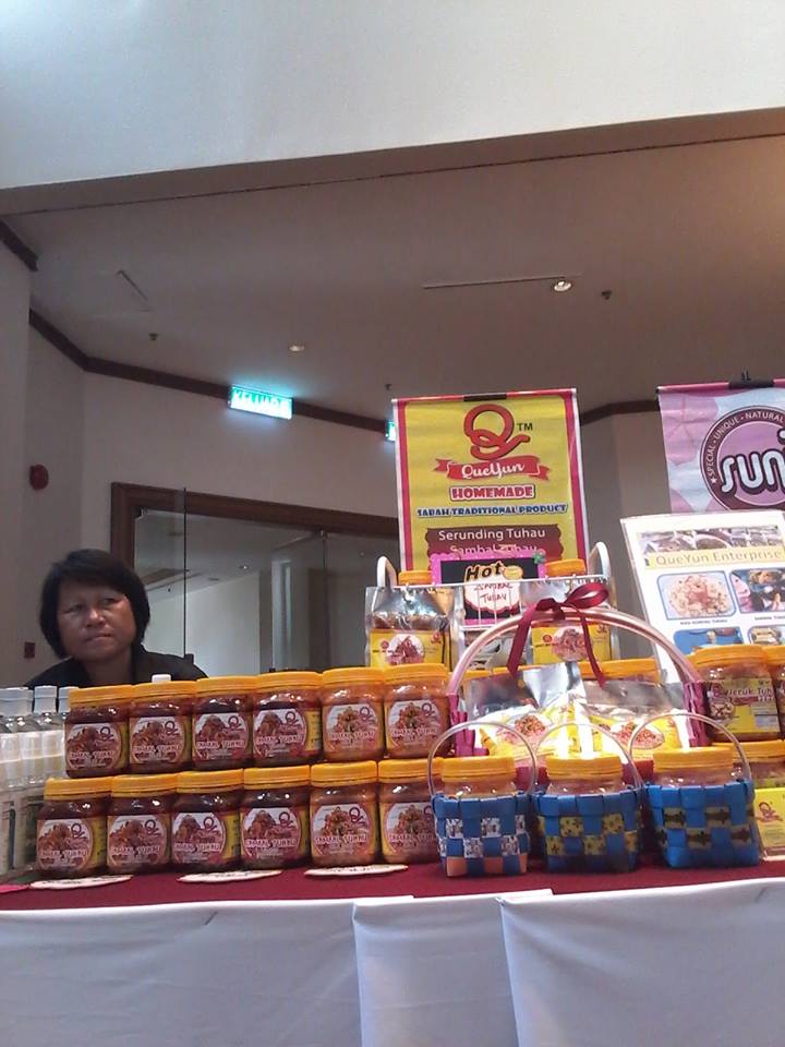 PAMERAN PRODUK USAHAWAN TEMPATAN ~ QueYun TUHAU SABAH BORNEO