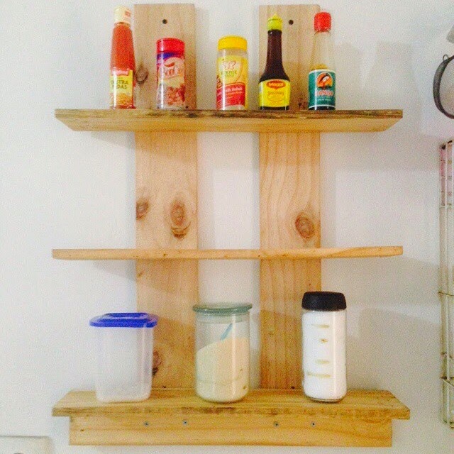 Inspirasi Terkini 10+ Rak Bumbu Dapur Palet