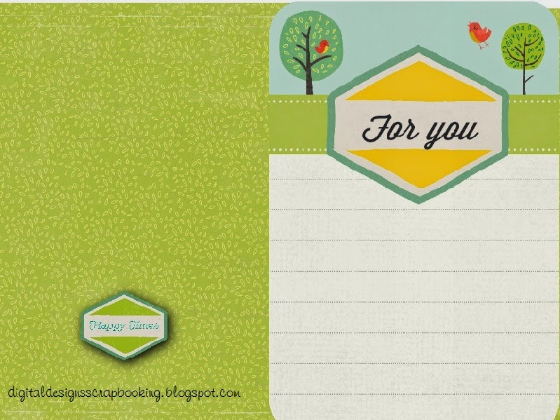 Digital Designs Scrapbooking: DIY Tiny Cards