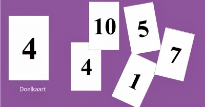 Rekenen is Top!: Rekenspel 262 Vijf kaarten