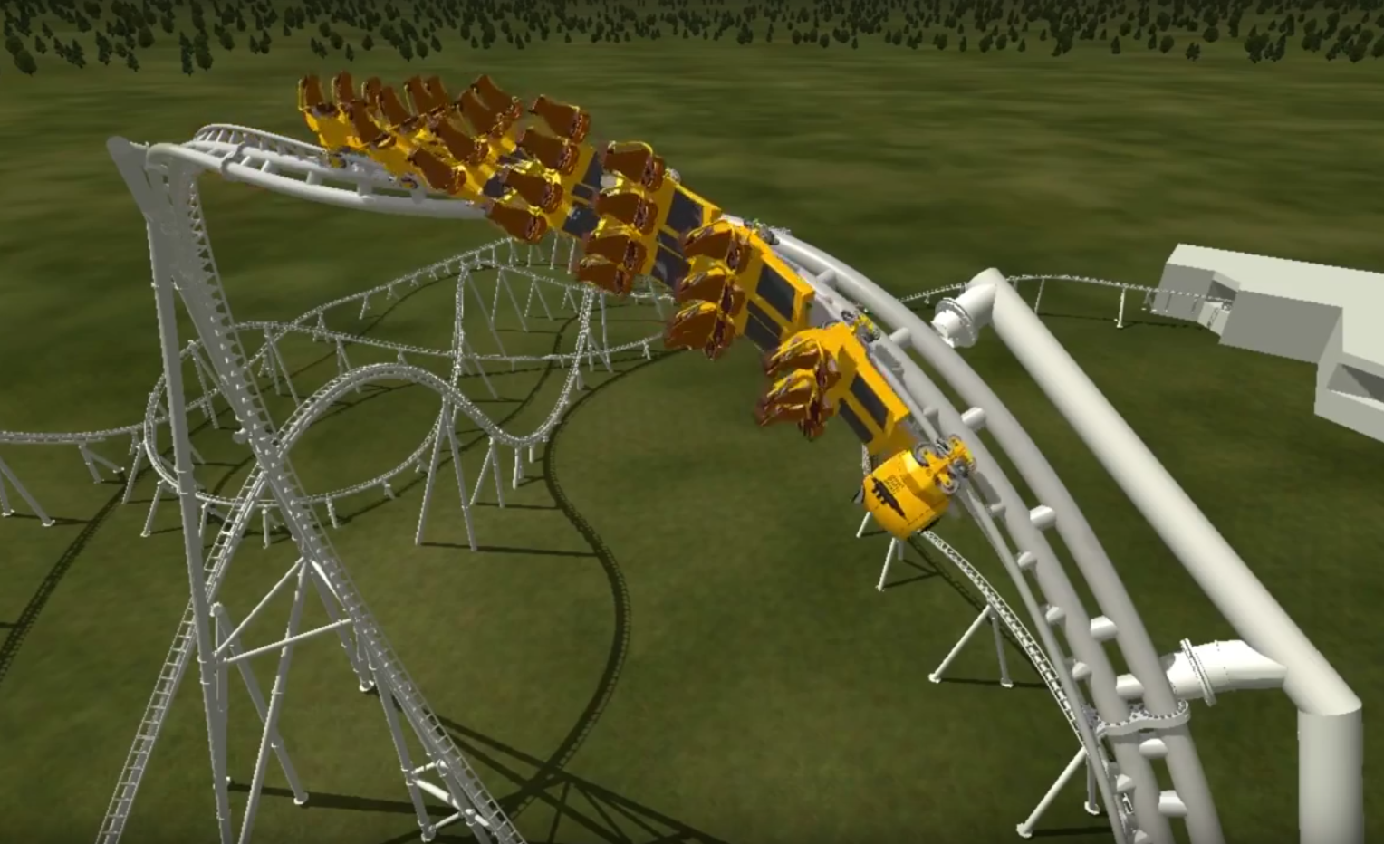 NewsPlusNotes: More Details on Intamin's Impressive Flying Aces Coaster ...