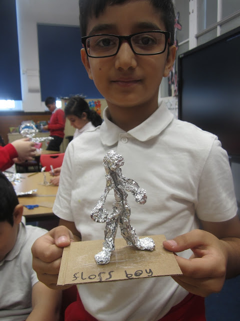 Adventures In Art: Tin Foil Sculpting