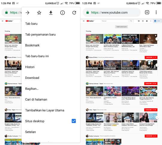 Cara Membuka YouTube Tampilan Komputer di Android - serbaCARA.com ...
