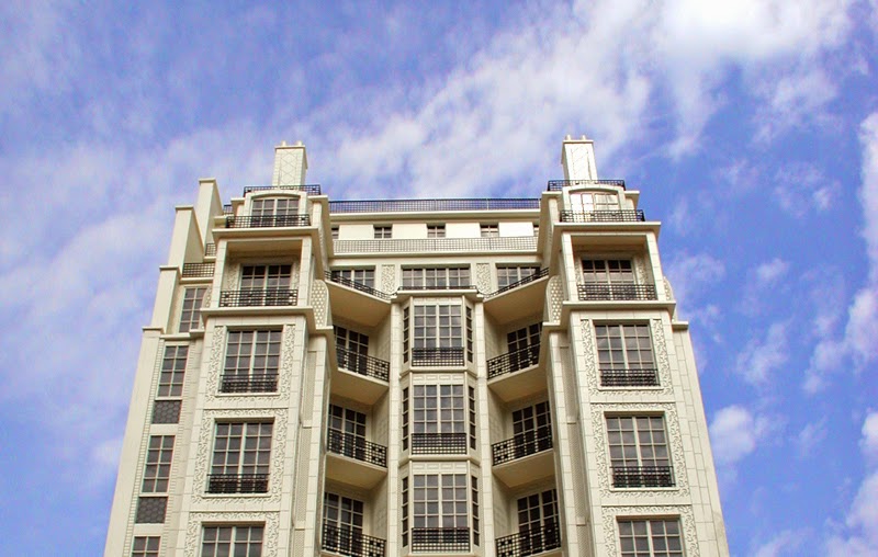 Edificio de viviendas en la Rue Franklin ~ Arquitectura asombrosa