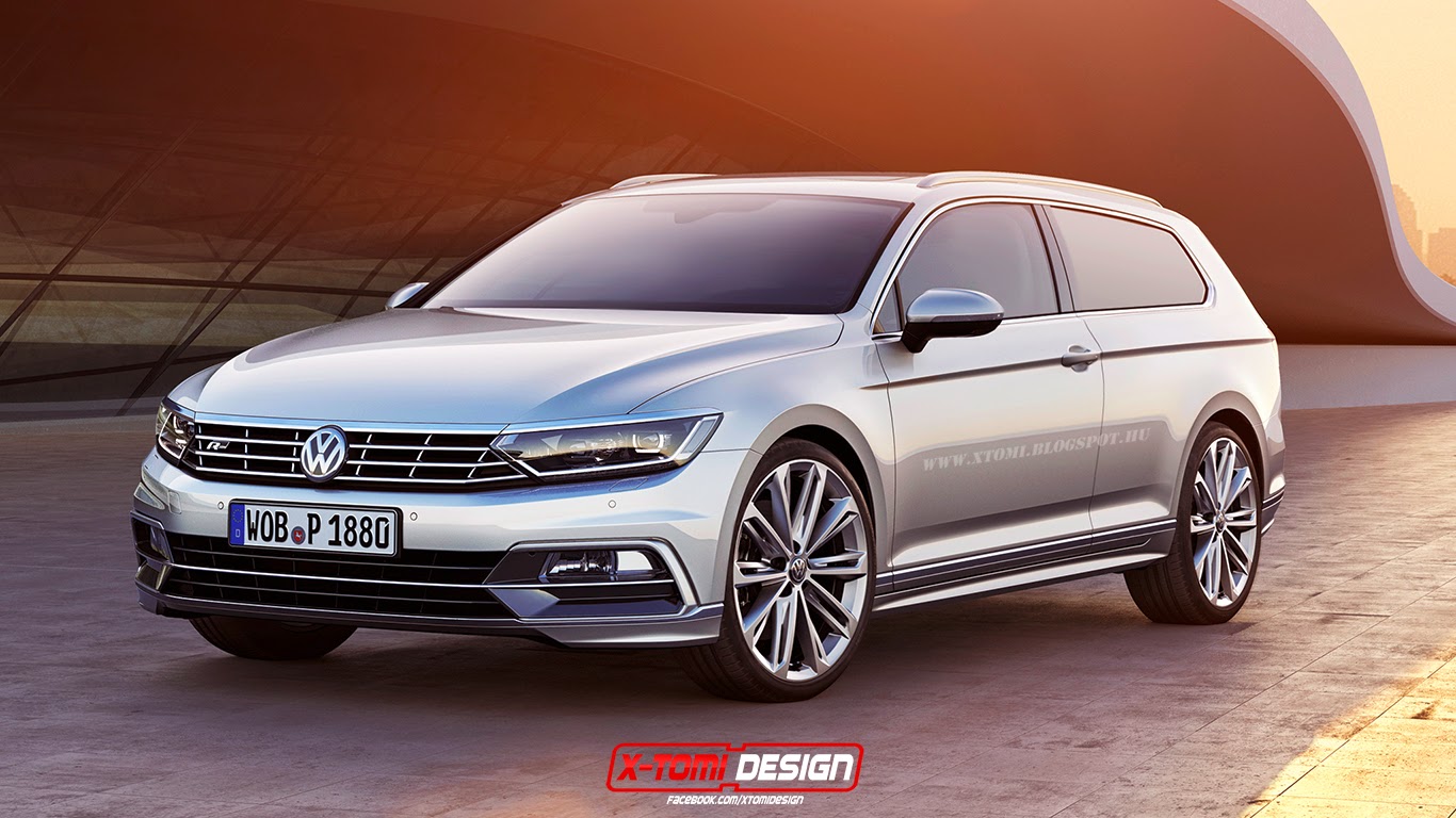 X-Tomi Design: Volkswagen Passat ShootingBrake (B8)