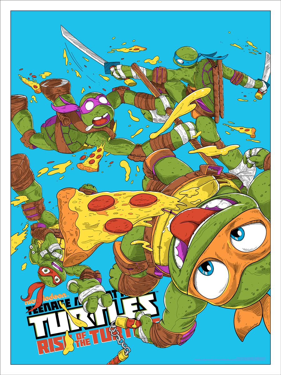INSIDE THE ROCK POSTER FRAME BLOG: JJ Harrison TMNT: Rise of the ...