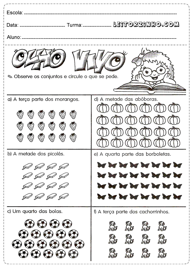 Atividades de matemática 3° ano do fundamental Atividades de matemática ... Atividades de matemática 3° ano do fundamental Atividades de matemática ...