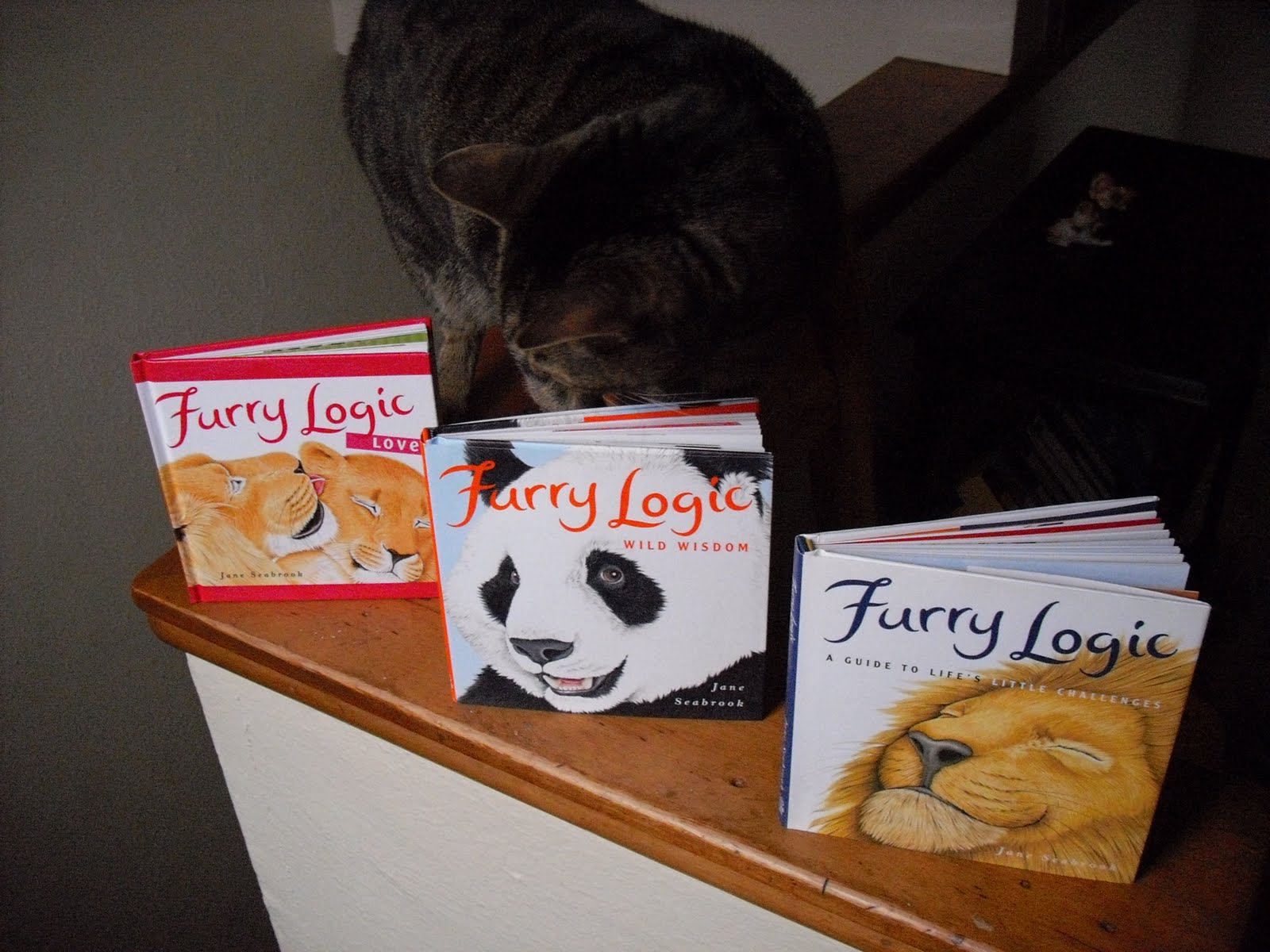 Grab A Book From Our Stack: "Furry Logic Books" by Jane Seabrook are Cute