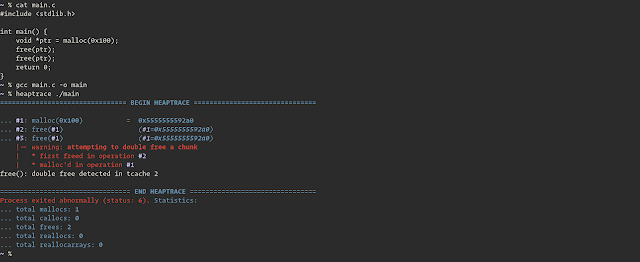 Heaptrace - Helps Visualize Heap Operations For Pwn And Debugging