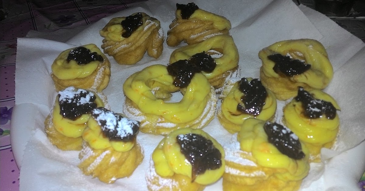 RICETTA ZEPPOLE NAPOLETANE
