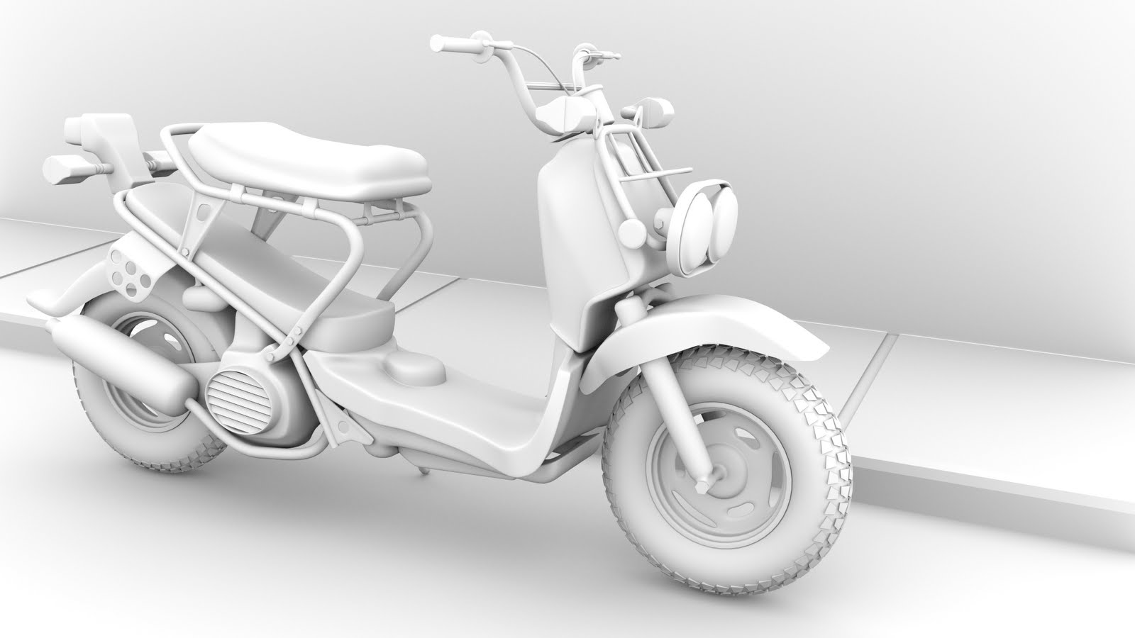 Honda Ruckus - Works in Progress - Blender Artists Community