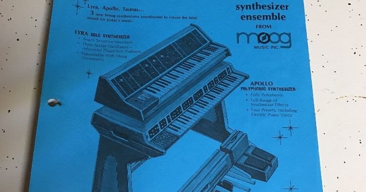MATRIXSYNTH: Rare 1973 Moog Constellation Vintage Polymoog Advertising ...