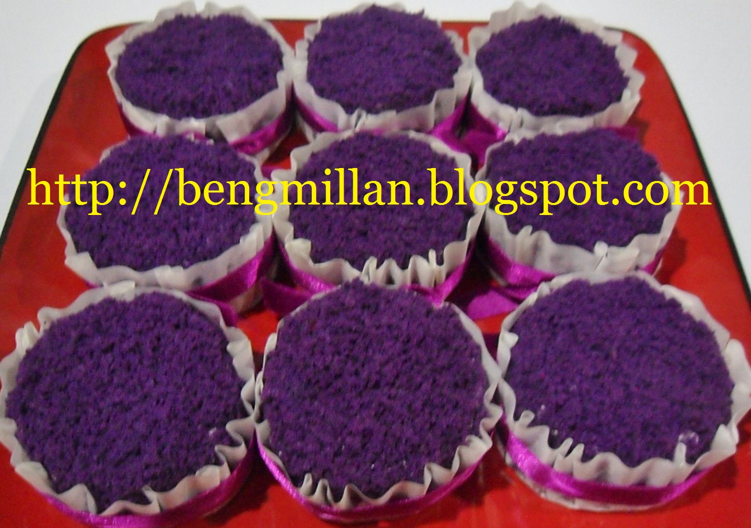 .: UBE CAKE in SINGLE SERVING