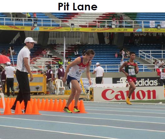 O Marchador: A regra do “PIT LANE” na marcha atlética - III