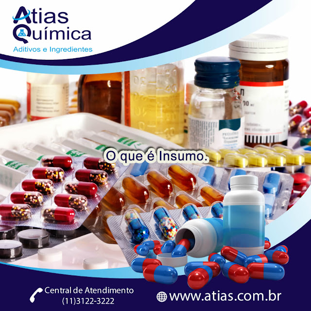 Atias Química: O que é Insumo.