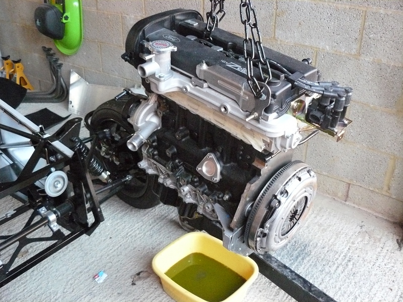 David's GBS Zero Build: Sump and Engine Fitting