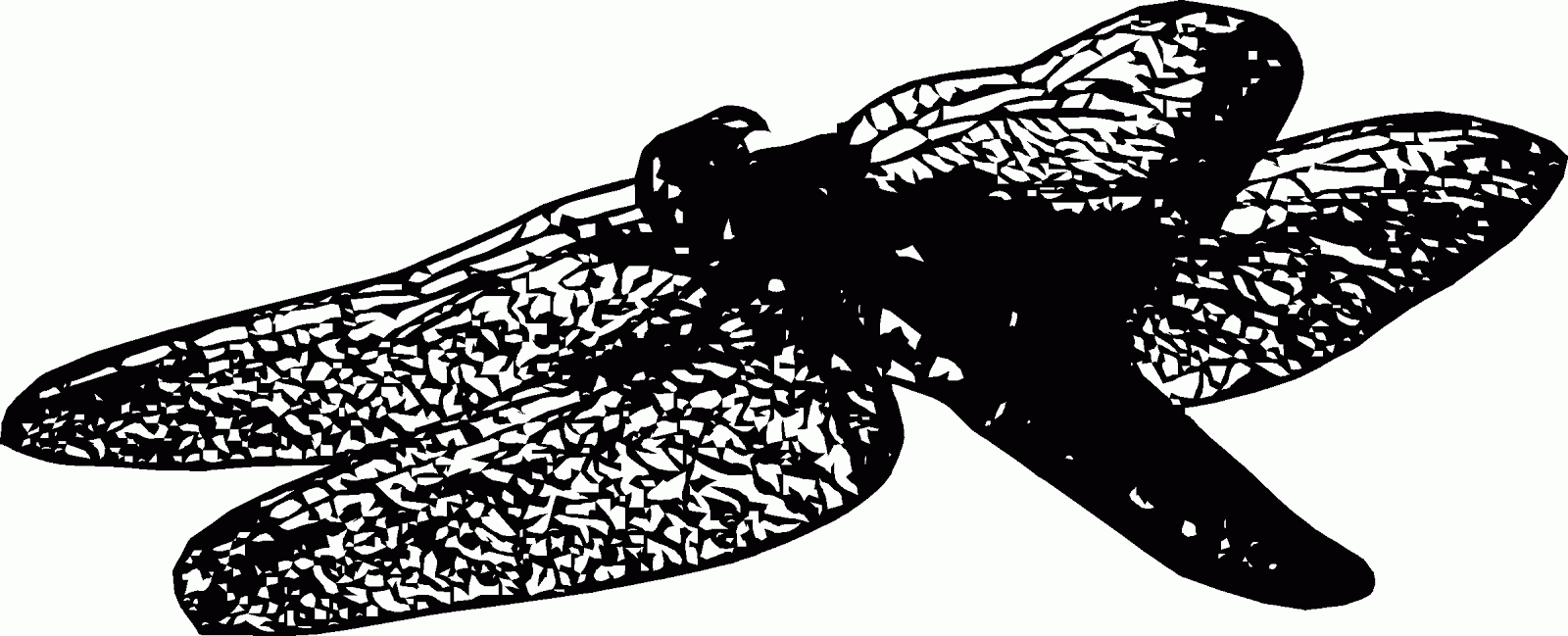 Don't Eat the Paste: Dragonfly art for screenprinting