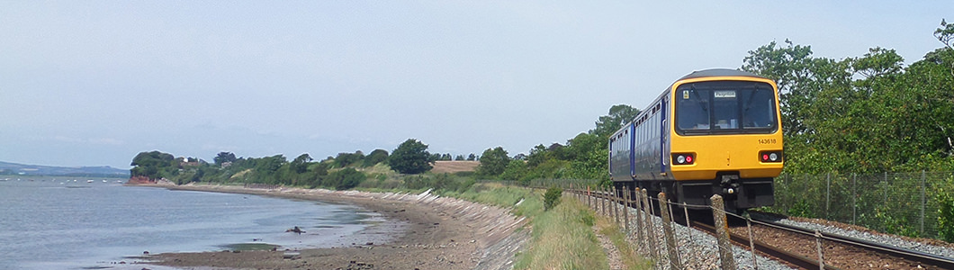 the rail thing: Exeter to Exmouth branch