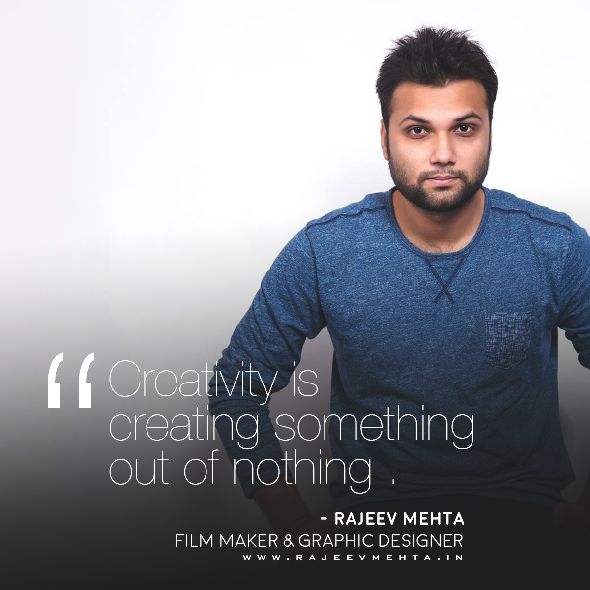 Rajeev Mehta Film Maker & Graphic Designer