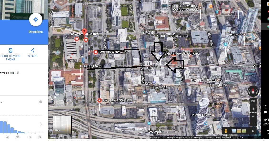 Spicaresque: SEYBOLD BUILDING: EXTERIOR: FLAGLER CORRIDOR