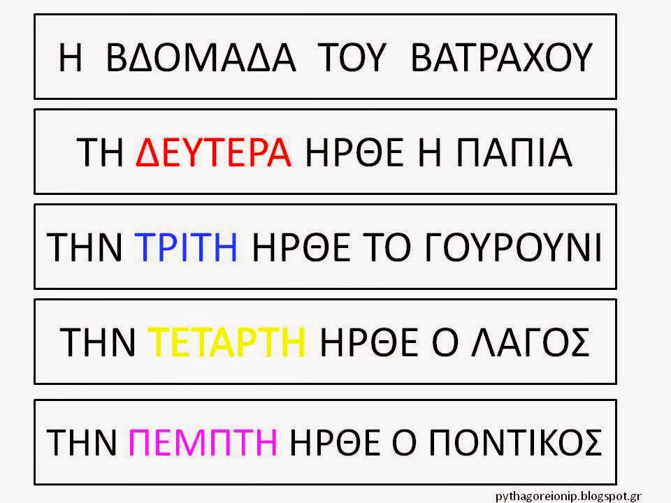 Πυθαγόρειο Νηπιαγωγείο: ΕΠΟΠΤΙΚΟ ΥΛΙΚΟ