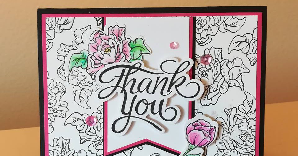 Paper Princess: Peony Blooms, Everyday Script Card!