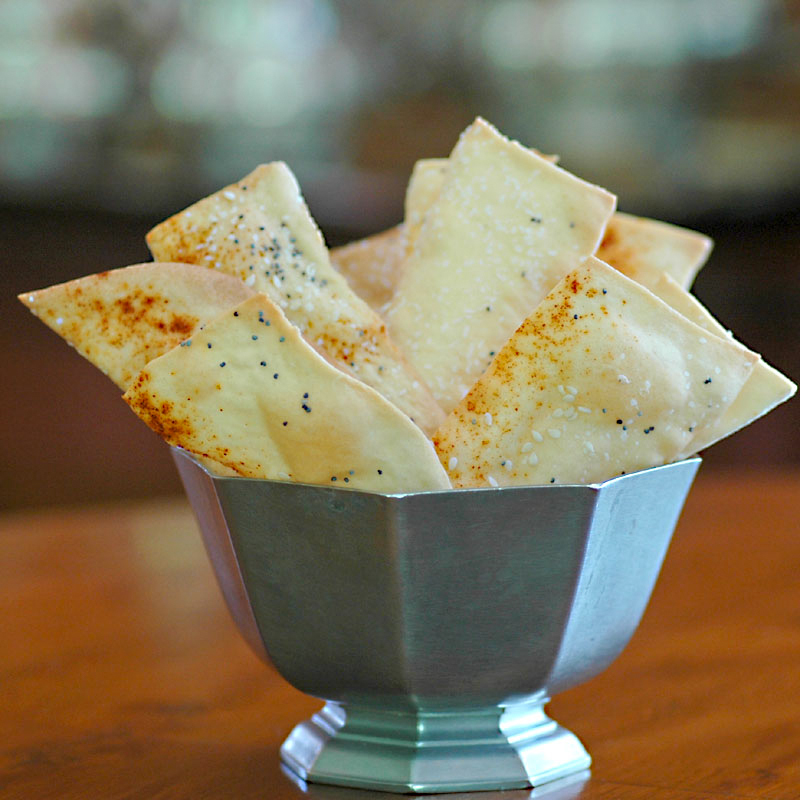 Savoring Time in the Kitchen: Lavash Crackers ~ Pasta Roller Style