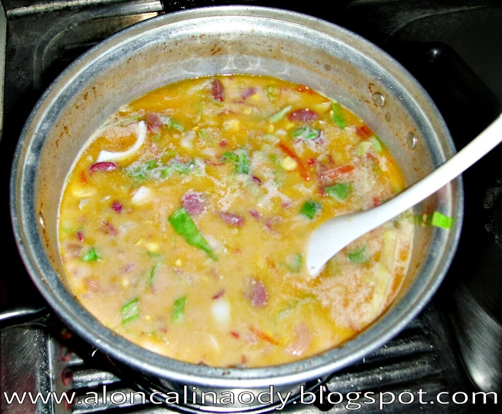 Think The Brighter Side of Life: How To Make A Beef Macaroni Sopas