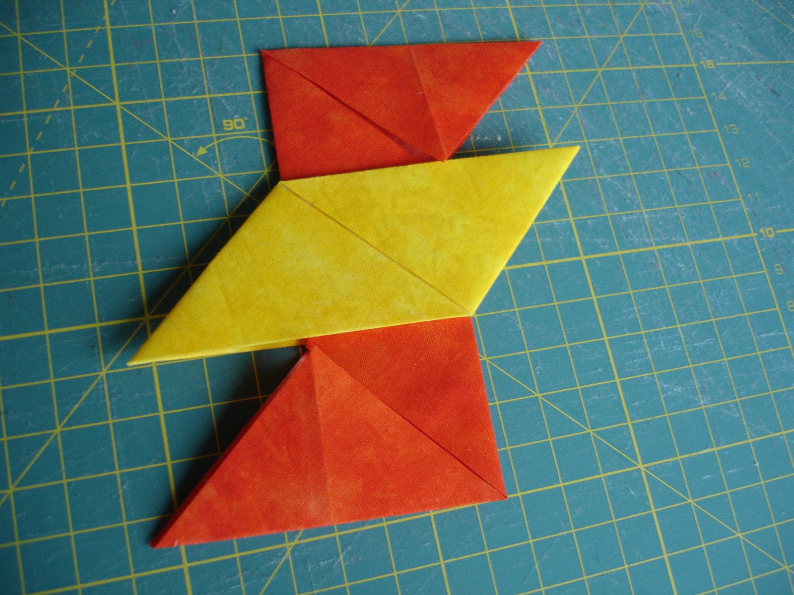 Canadian Abroad: Fabric Origami Stars