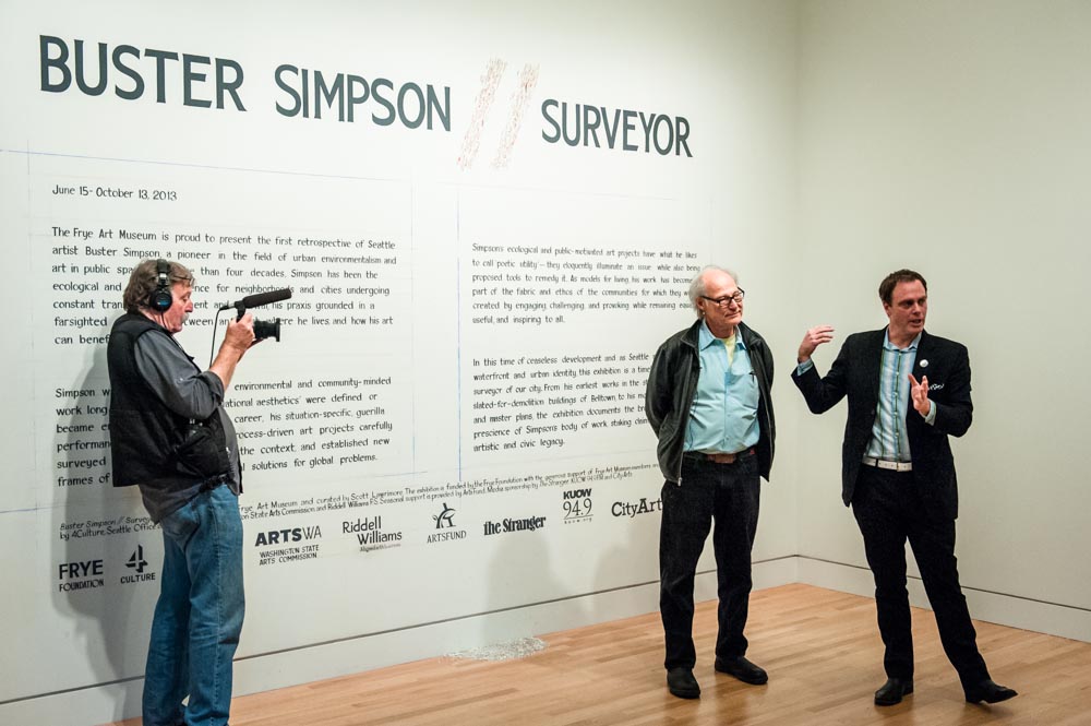 'Round About Seattle: Surveyor - Buster Simpson at the Frye Art Museum