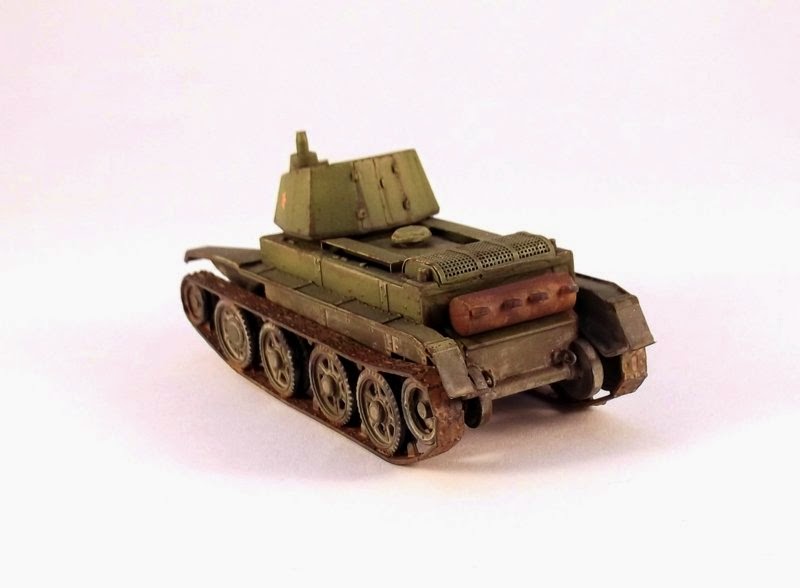Gulumik Military Models: D-38 SOVIET ARTILLERY TANK 1/72 UM - GALLERY