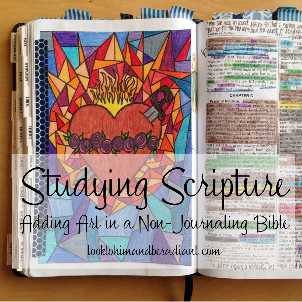 Look to Him and be Radiant: Studying Scripture: Adding Art to a Non ...