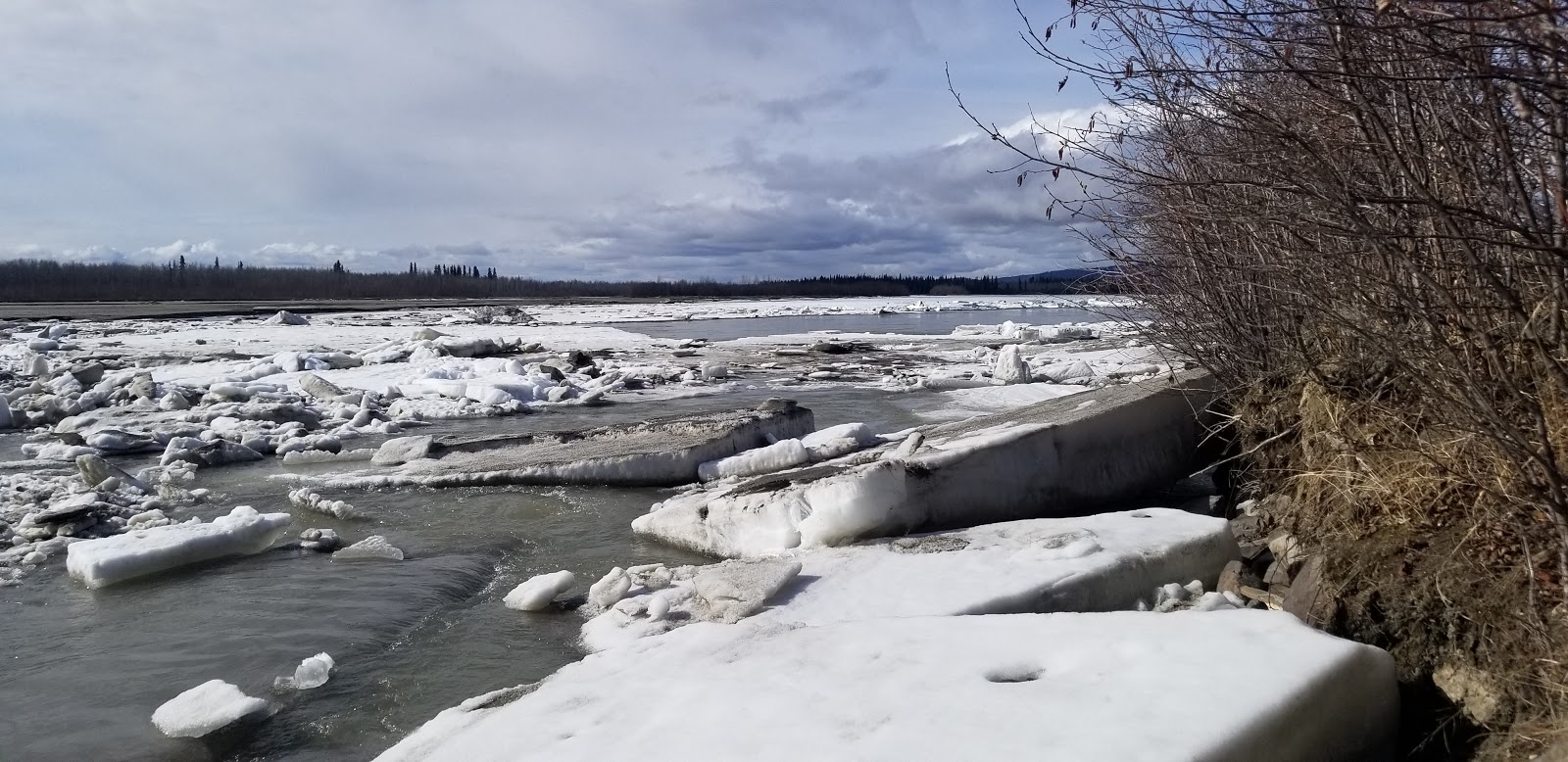 River Ice Breakup