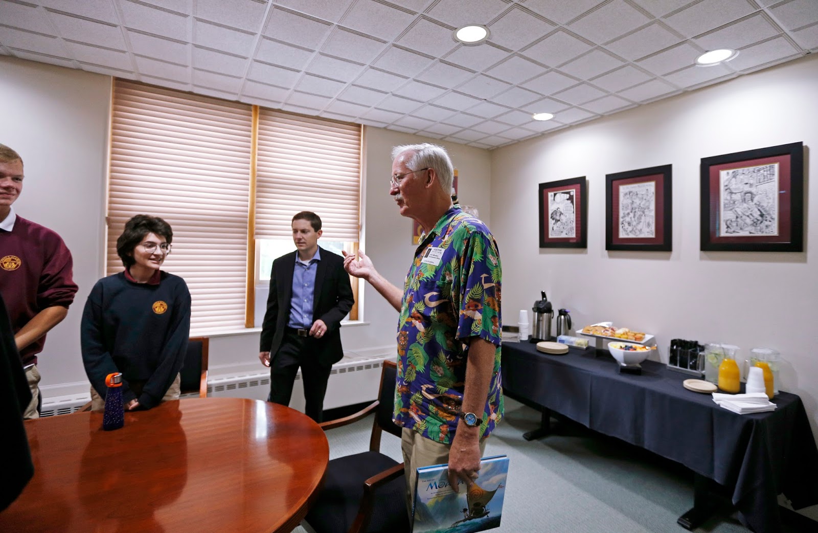 Mark Kodiak Ukena: Disney Animation Director John Musker Visits Loyola ...