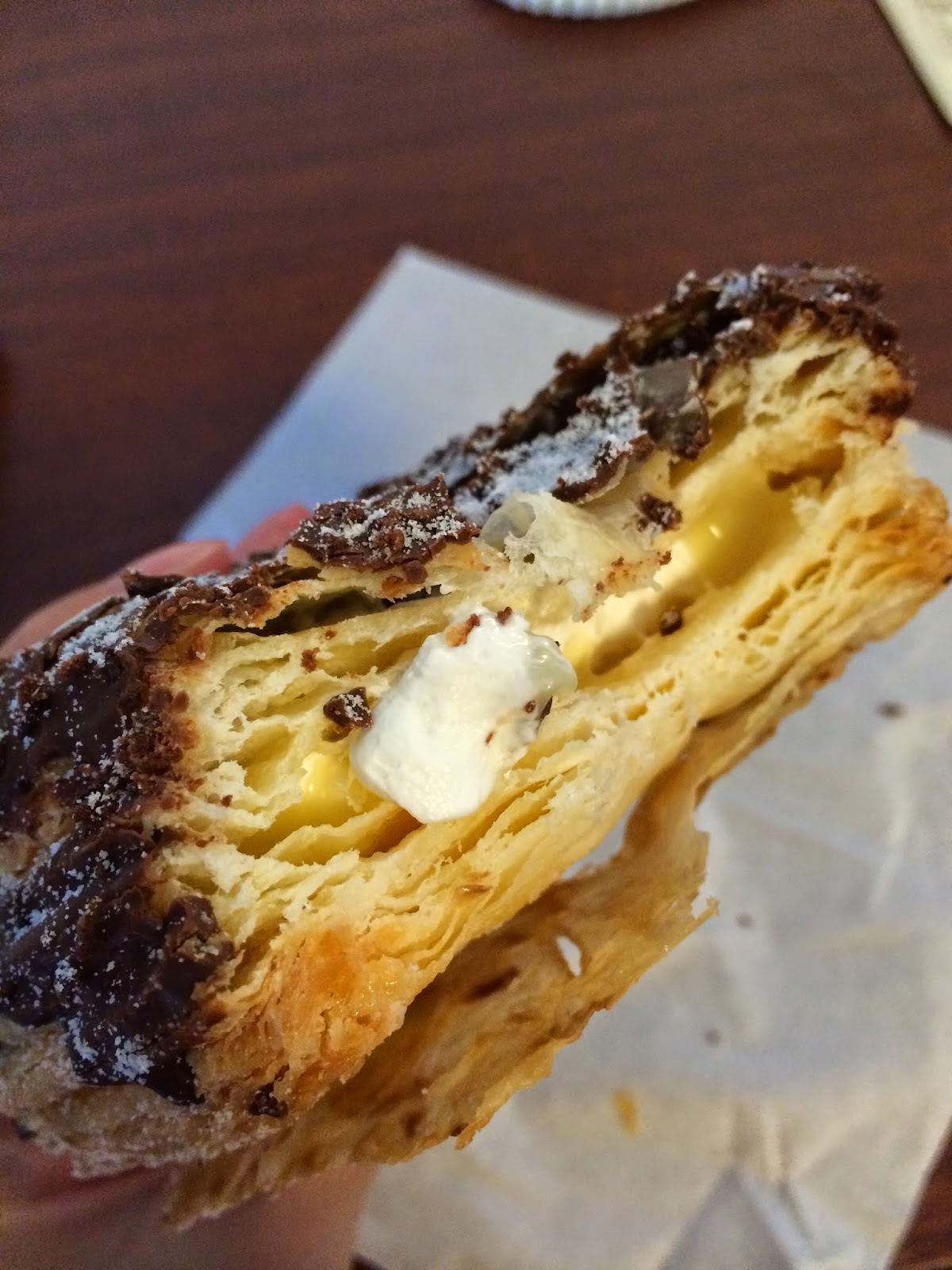 48 Layered Doughnut (Custard & Whip) From Circle K Sunkus / サークルKサンクスの ...